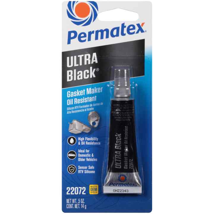 Permatex® Ultra Black® Rtv Silicone Gasket Maker, .5 Oz - Slanesville ...